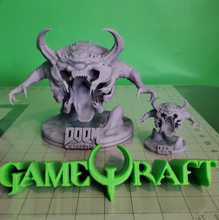 😇 Pain Elemental - Doom Eternal - STL for 3D printing HIGH POLY・ STL ...