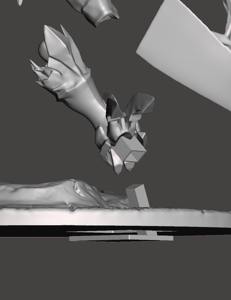 STL file NIGHTMARE - SOUL CALIBUR Articulated with 2 Soul Edge Swords ...