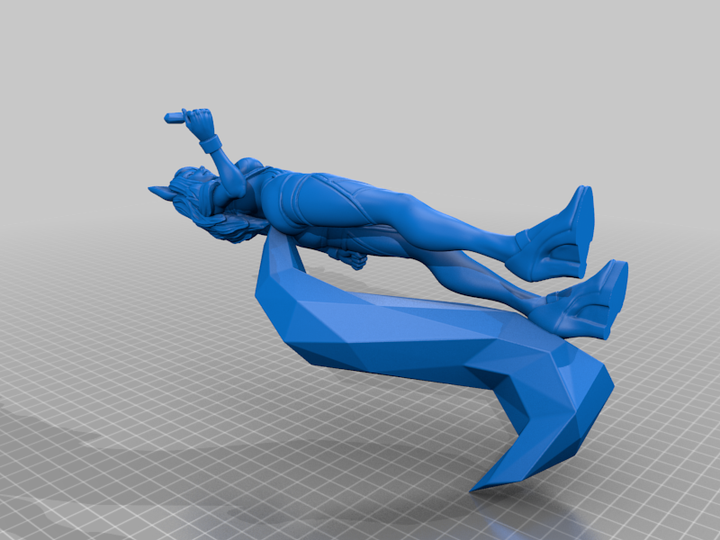 Free 3D file Ahri KDA - League of Legends - 25cm tall model ♀️ ・3D ...