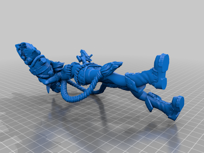 Free 3D file Jinx - League of Legends - 25cm Fanart Model 👙 ・Design to ...