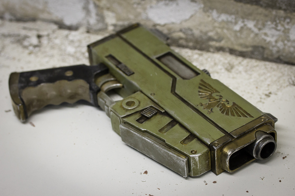 🔨 War Hammer 40 K Handgun・ STL File for ・Cults