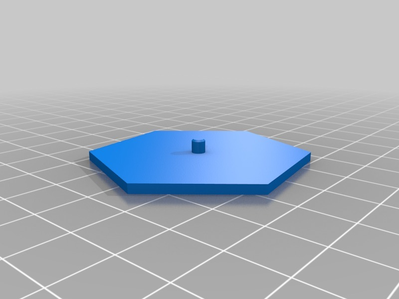 🎲 1/12 Scale Figure Peg Stand・Free 3D File for ・Cults