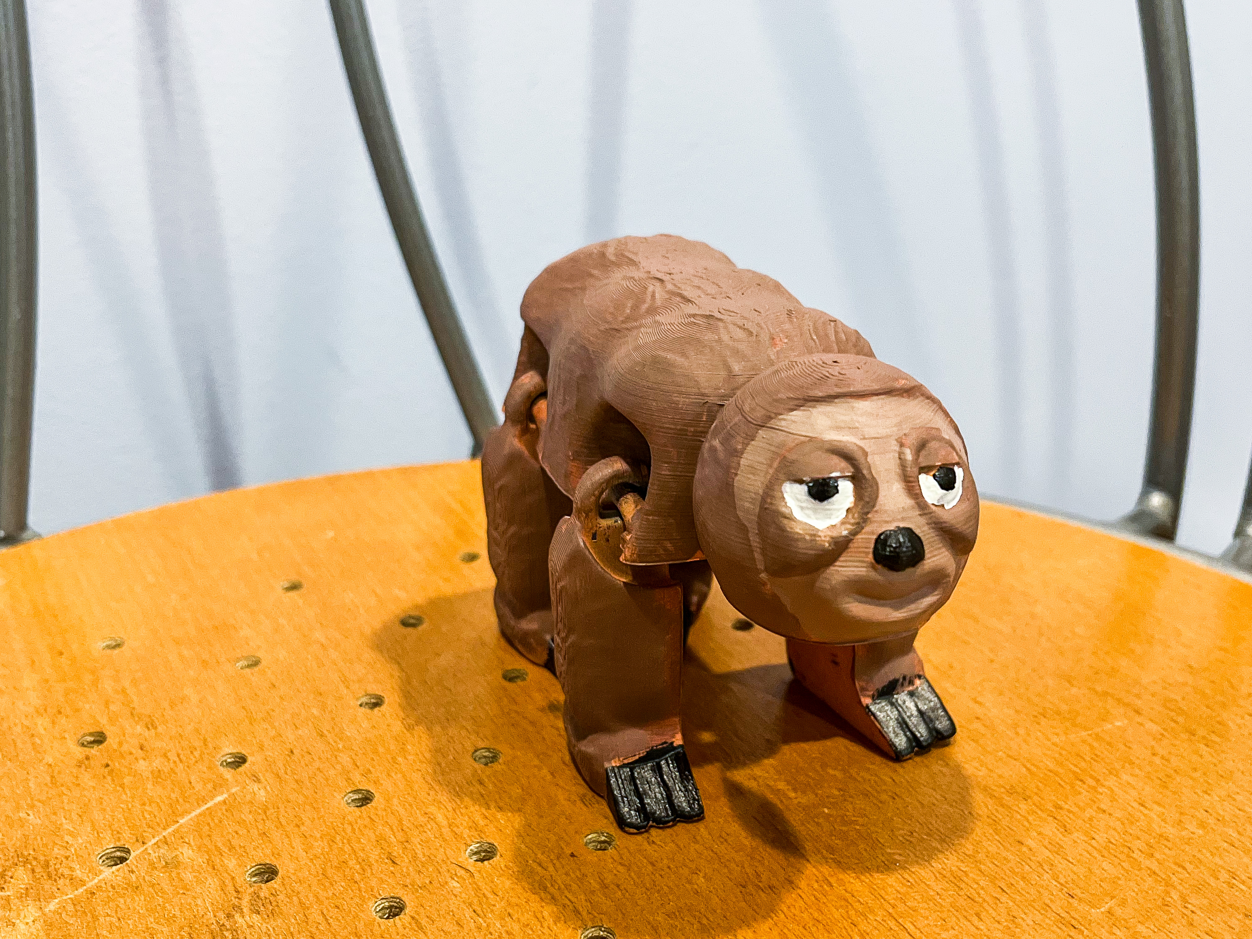 STL file Articulating Sloth, Sloth Flexi, Sloth Toy, Sloth figurine 🦥 ...