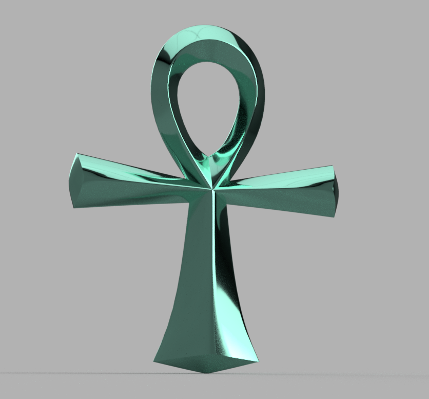 🎲 Ankh / 生命之匙 / 死者蘇生・Free STL File for ・Cults