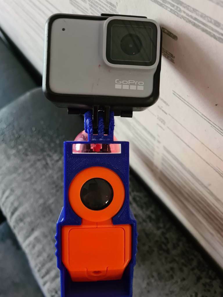 Free 3D file Nerf Laser Ops GoPro Mount 🎲 ・3D printable object to ...