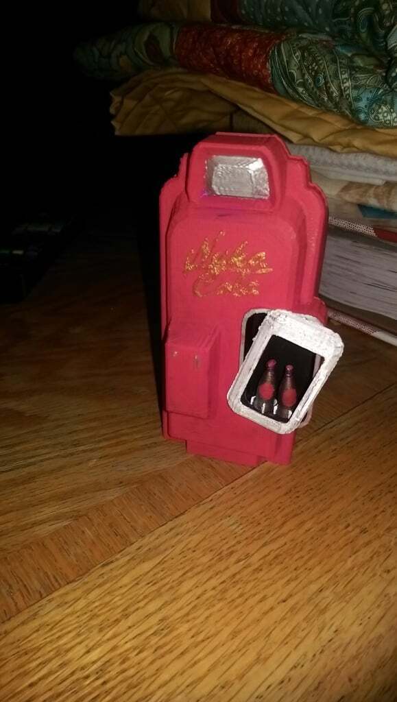 3D printed Nuka Cola Vending Machine Fallout 4・Cults