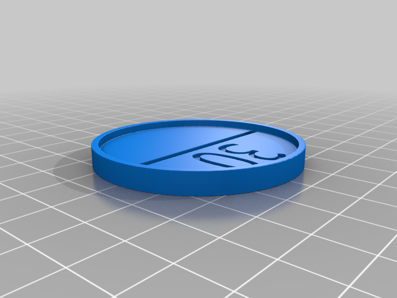 🍔 Perc Coaster・Free 3D File for ・Cults