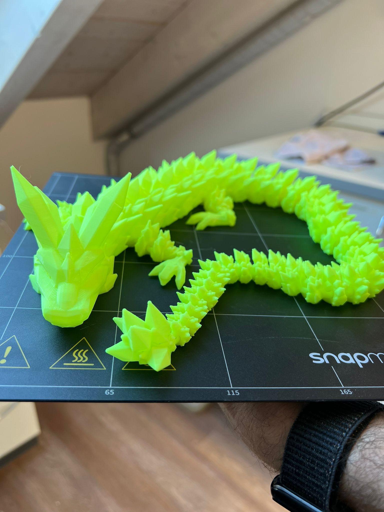 🔮 Crystal Dragon, Articulating Flexi Wiggle Pet, Print in Place ...