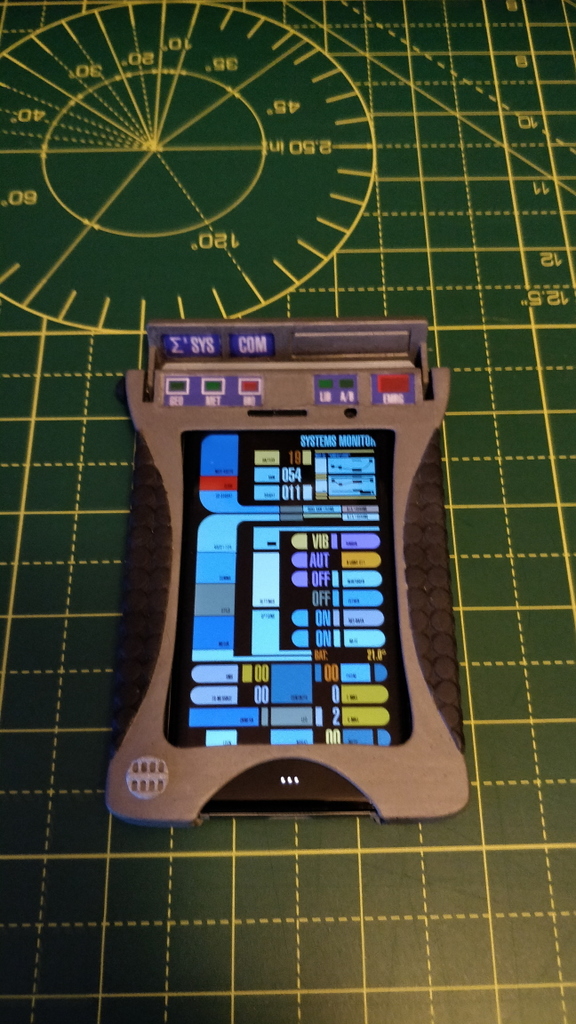 ⭐ Star Trek Nemesis Tricorder for Palm phone・Free 3D File for ・Cults