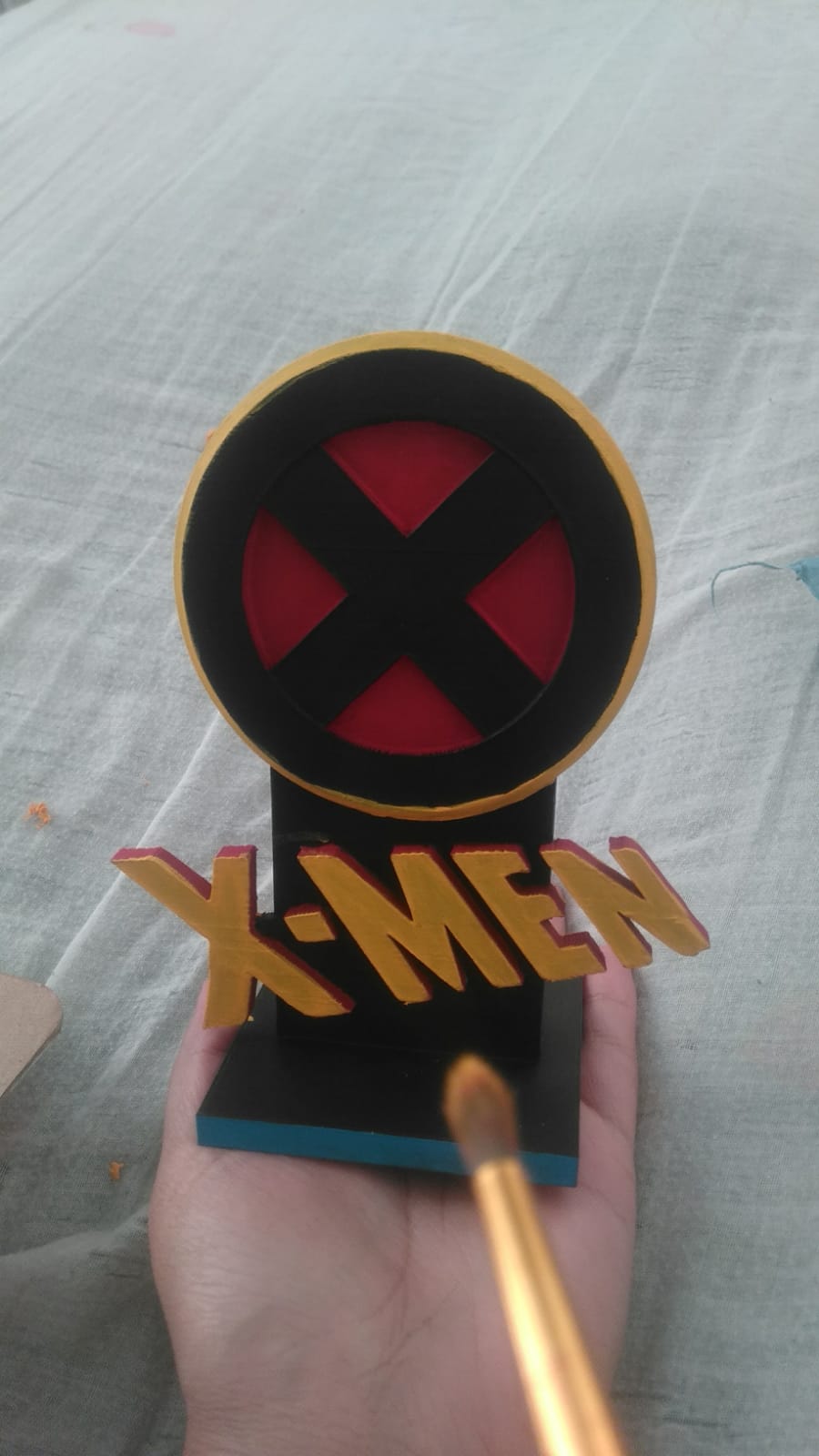3D print X-men Base Logo • made with Ender 3・Cults