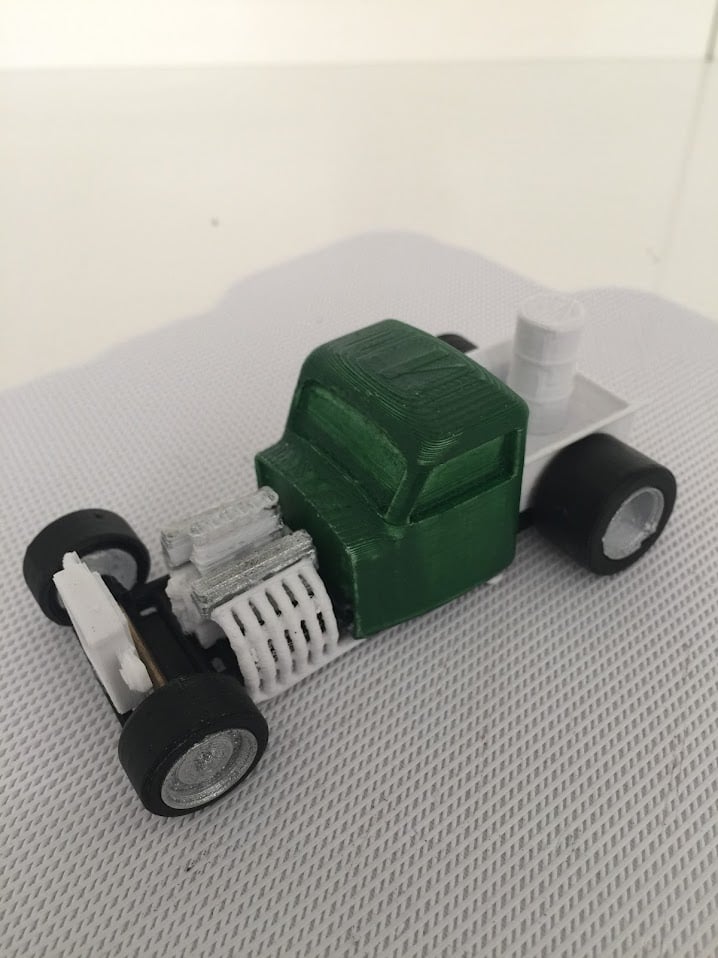 🥵 Custom HOT ROD / RAT ROD - Fully 3D printable・3D Print・Cults