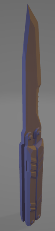 STL file VALORANT RECON KNIFE 🔪 ・3D printable design to download・Cults