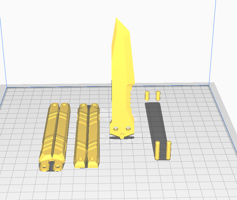 STL file VALORANT RECON KNIFE 🔪 ・3D printable design to download・Cults