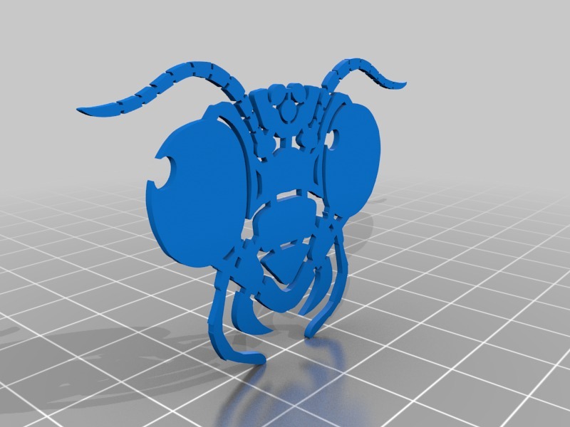 Free 3D file Mantis Head 🙏 ・3D print design to download・Cults