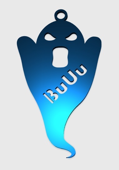 Free 3D file Ghost BuUu Pendant 👻 ・3D print model to download・Cults