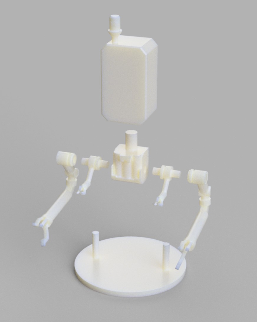 🦸 NieR Automata Pod Figure・ 3D File for ・Cults