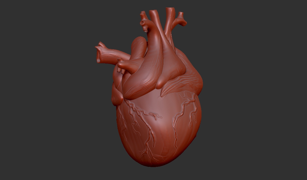 💜 HEART・ STL File for 3D printing・Cults