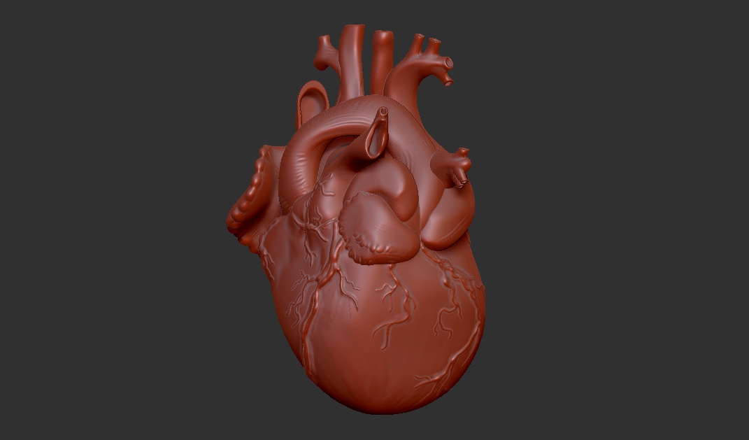 💜 HEART・ STL File for 3D printing・Cults