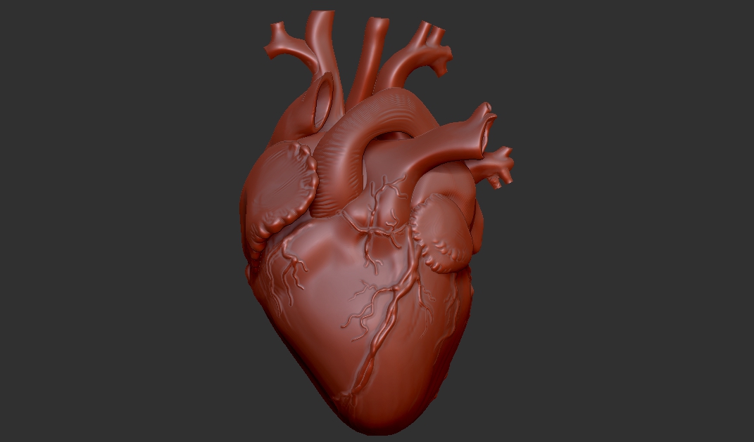 💜 HEART・ STL File for 3D printing・Cults