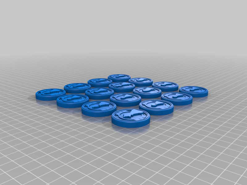 Free STL file Poker Chip Chess Set 🃏 ・3D printable design to download・Cults