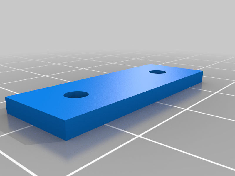 Fichier STL gratuit Support de plaque d'immatriculation multimatériaux ...