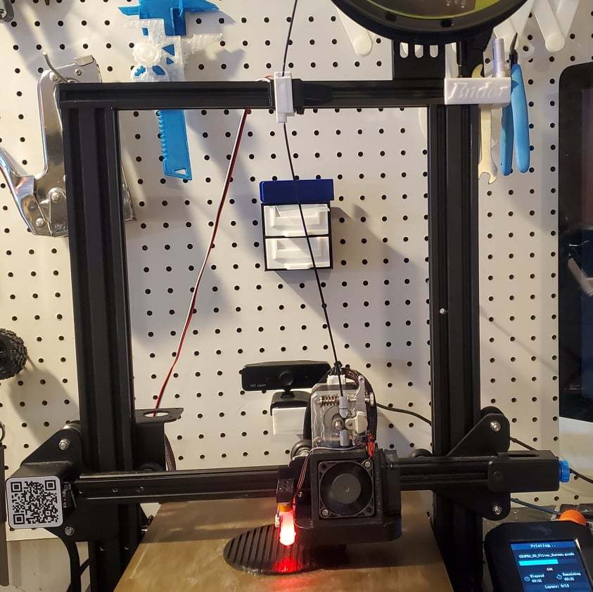 🪢 Filament Sensor Mount for Direct Drive Ender 3 (Pro / v2)・Free 3D ...