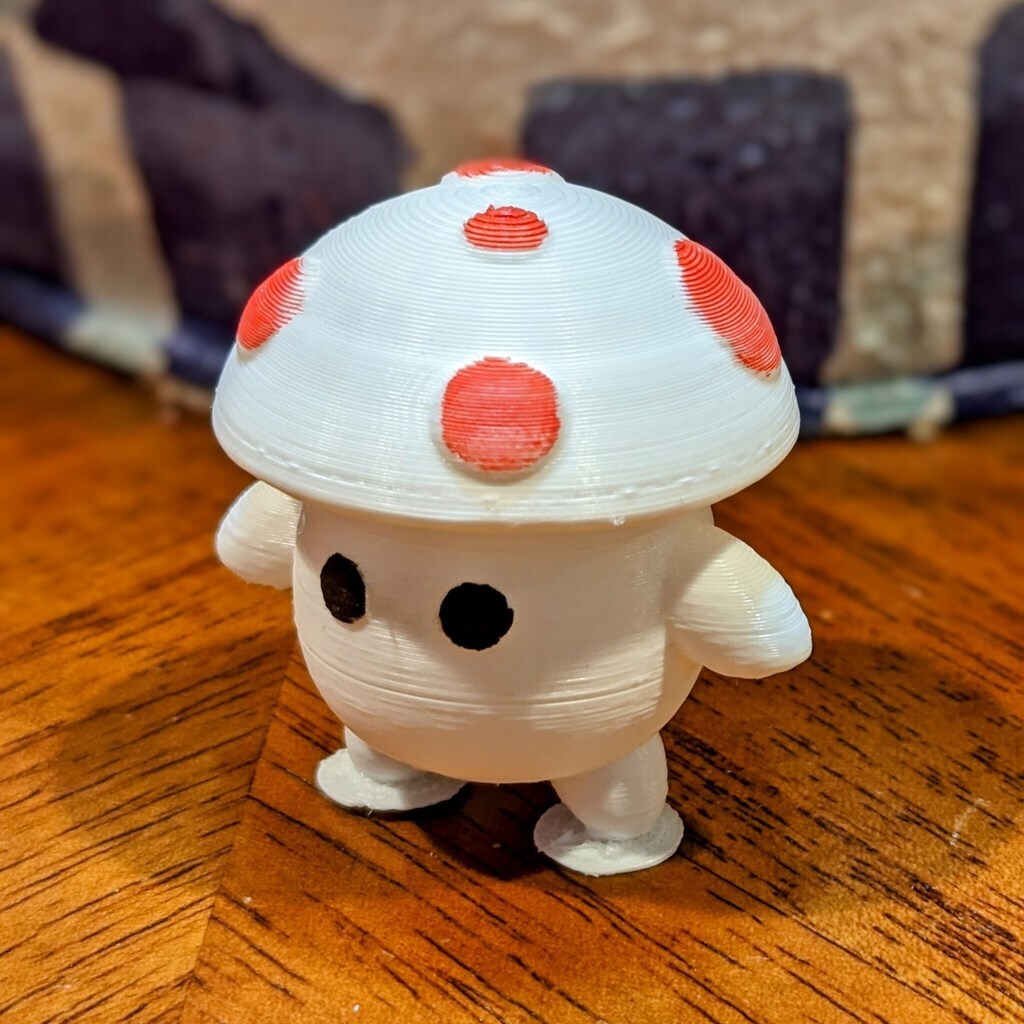 Free 3D file Mushroom Man 🍄 ・3D printable model to download・Cults
