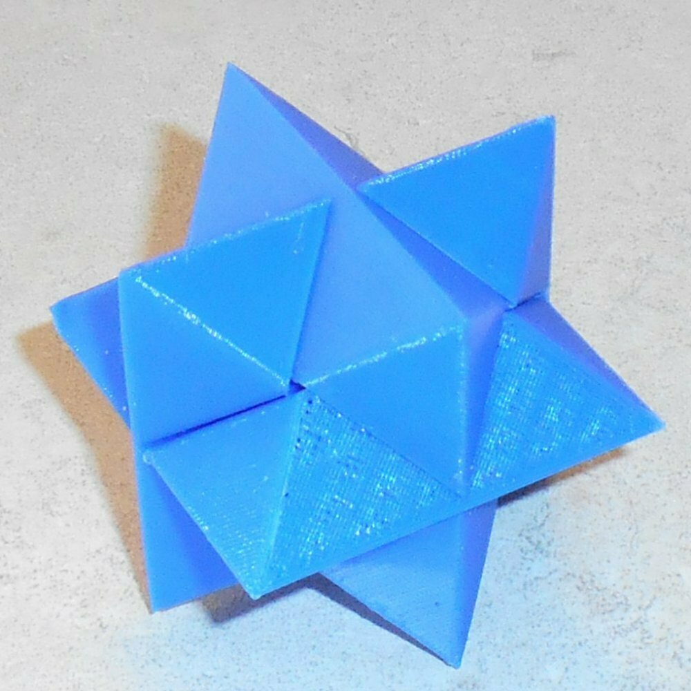 Free 3D file Modified 6 piece star puzzle ⭐ ・3D printable model to ...