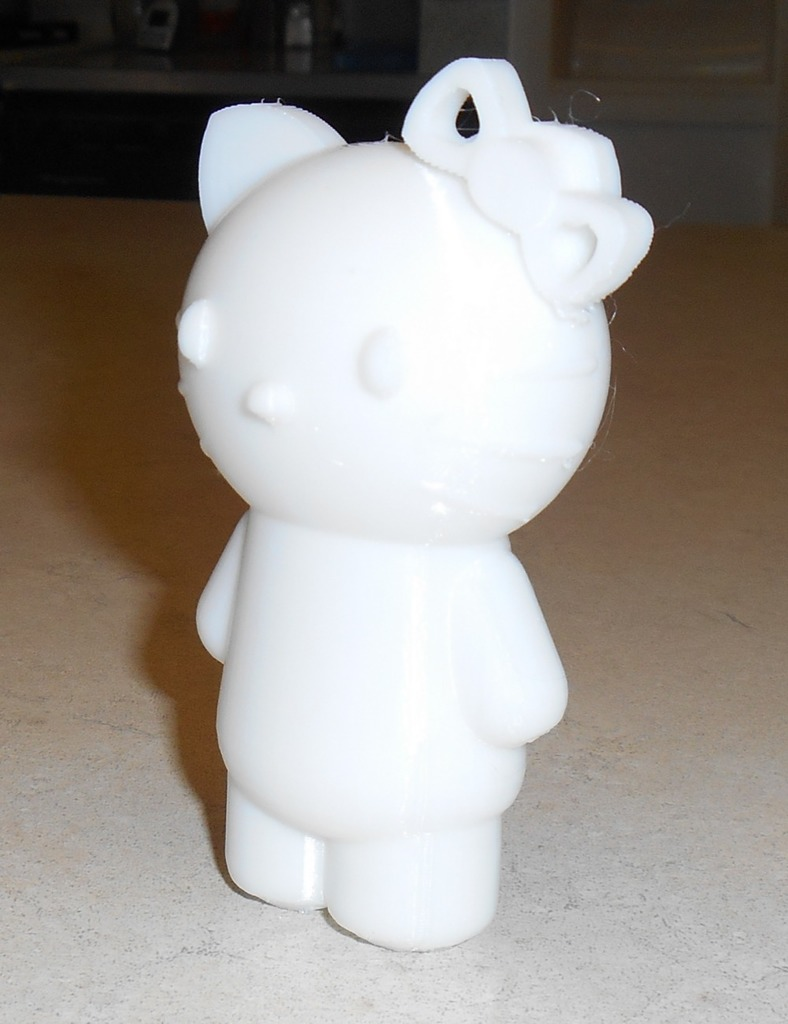 Free 3D file Hello Kitty Figurine 👋 ・3D print design to download・Cults