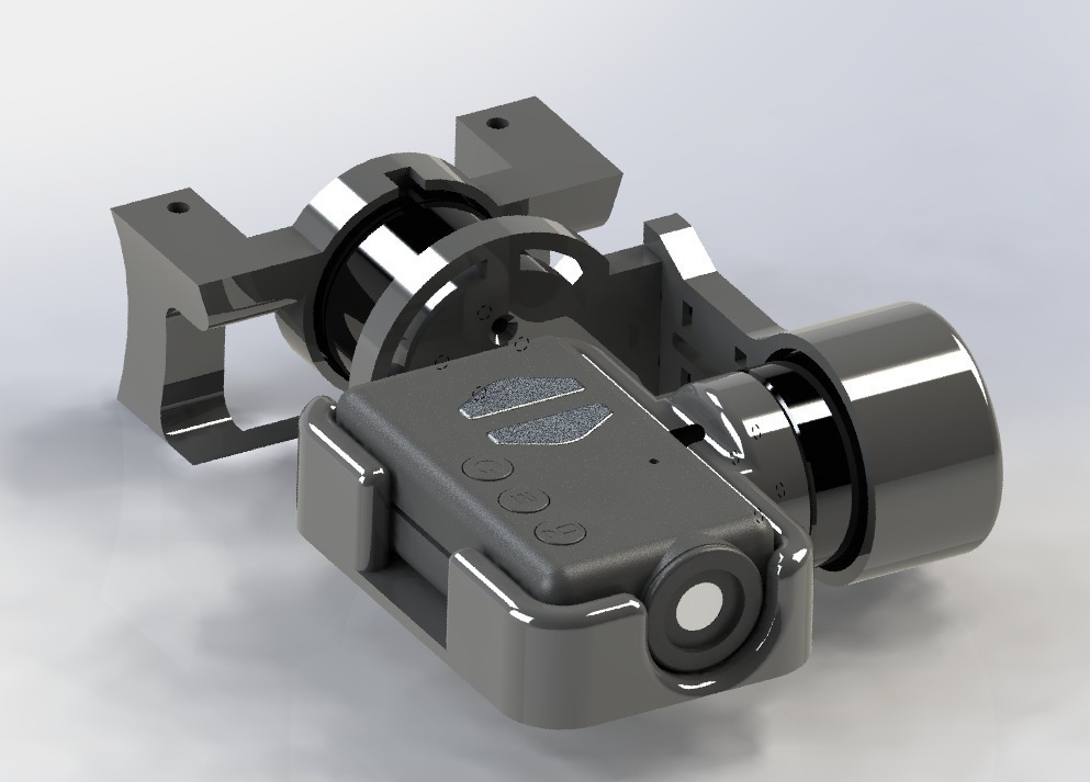 🚁 Qav 400 Brushles Gimbal for Mobius Action Cam & Boscam HD 19・Archivo ...