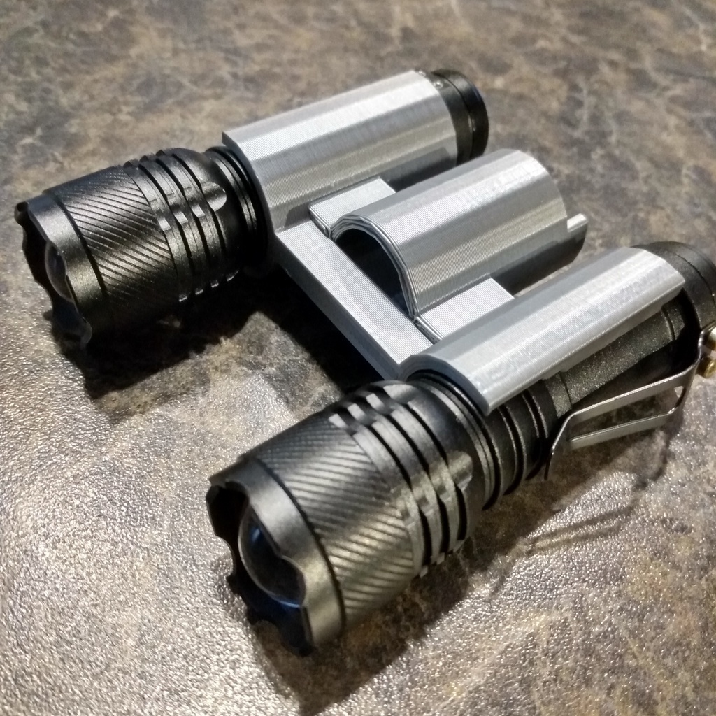 🔦 CAA MCK Flashlight-SkyWolf・Free 3D File for ・Cults