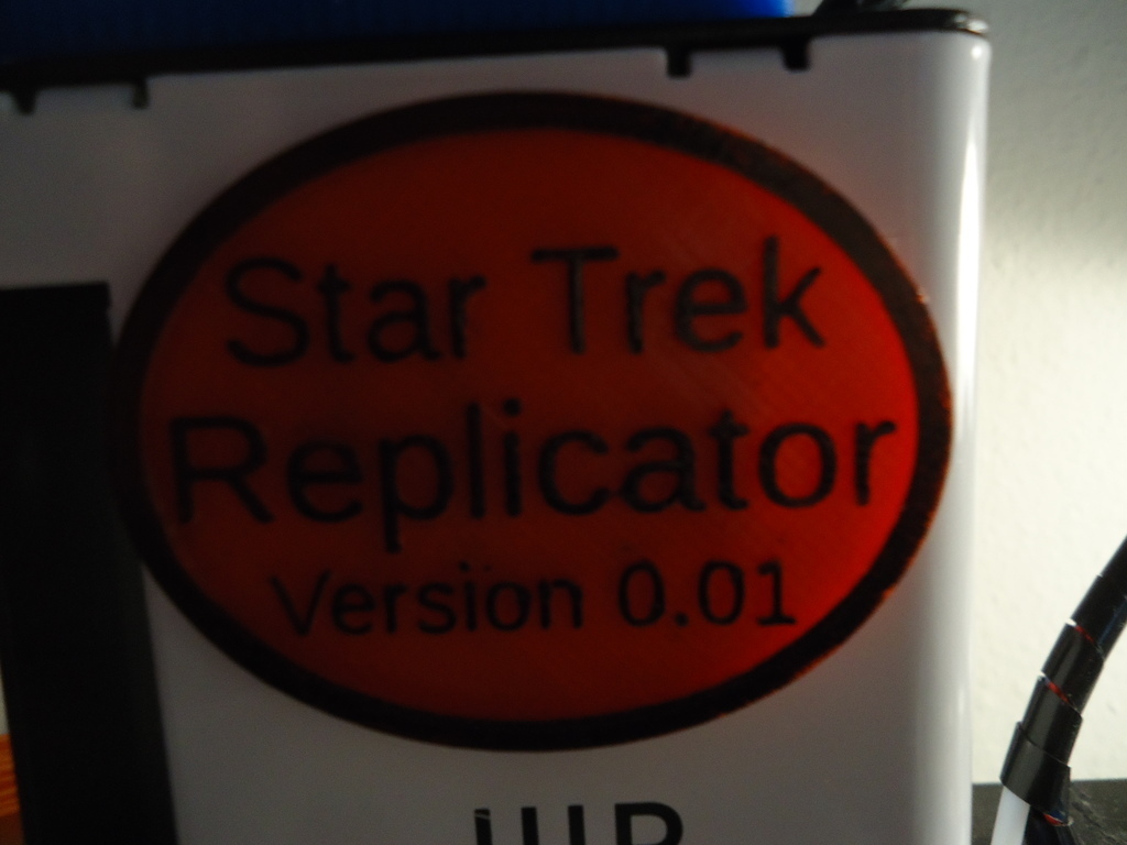 Free STL file Star Trek Replicator Plaque ⭐ ・3D printing model to ...
