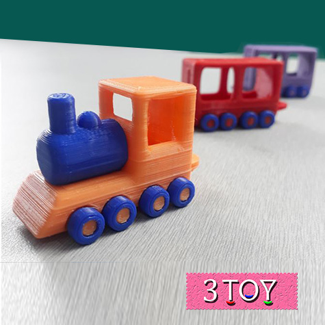 Datei STL Mini Train kann erhöht werden 🚆 ・Modell für 3D-Druck zum ...