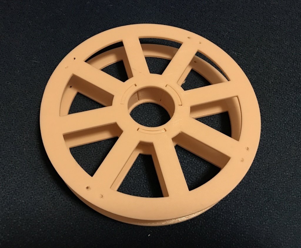 🪢 Customizable Filament Spool・Free 3D File for ・Cults