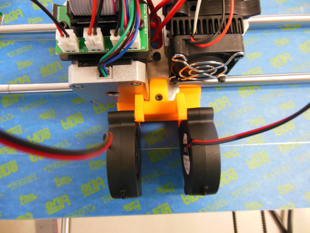 Fichier 3D gratuit Support pour ventilateur de refroidissement double ...