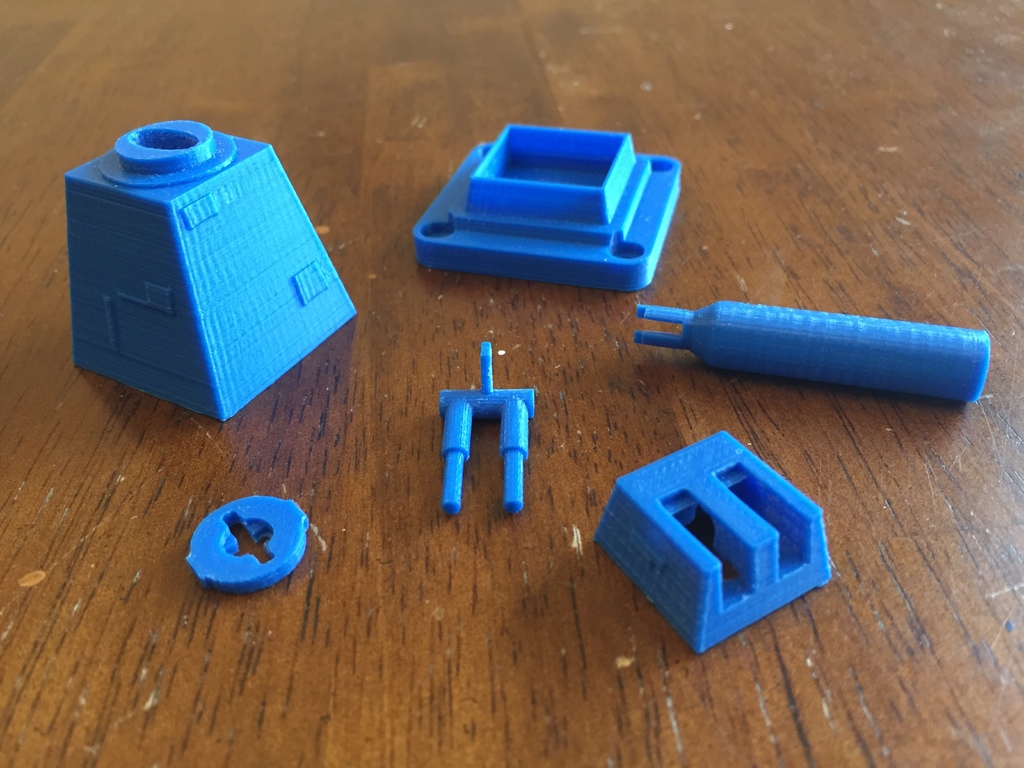 Free 3D file Death Star Laser Turret - Self Elevating Guns - Stepper Mounted ⭐ ・3D print model ...