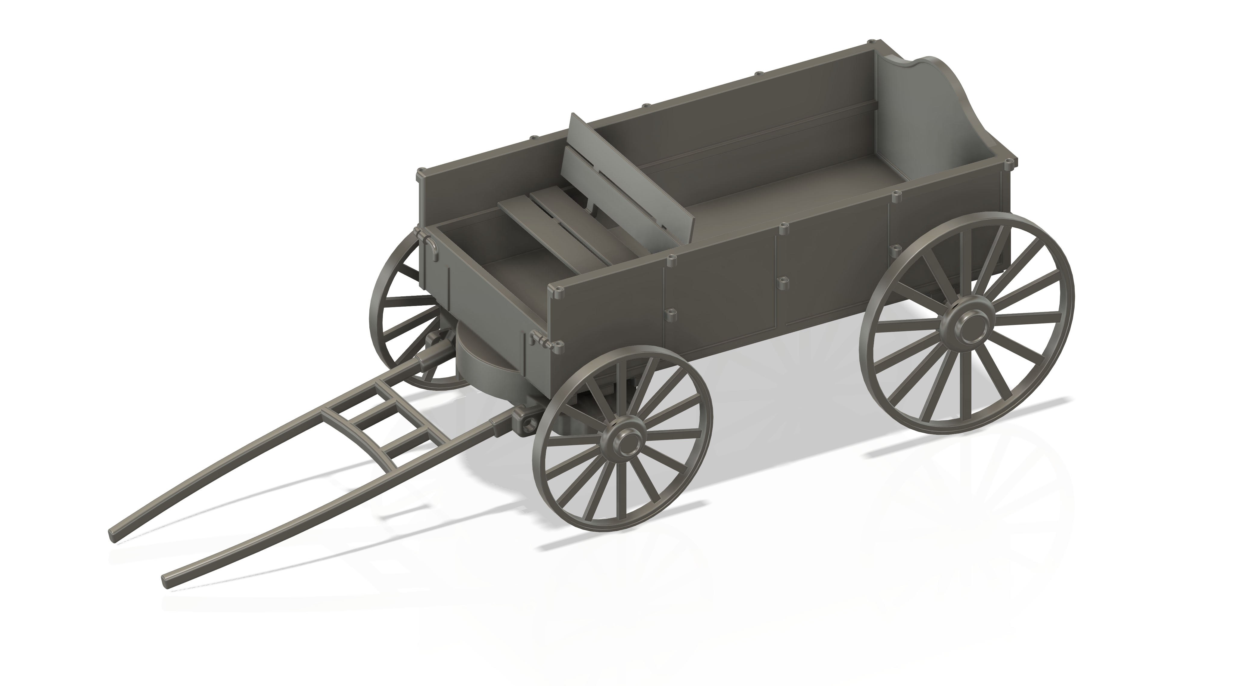 Archivo STL Prairie Wagon STL para impresión en resina 3d 🌆 (OBJ ...