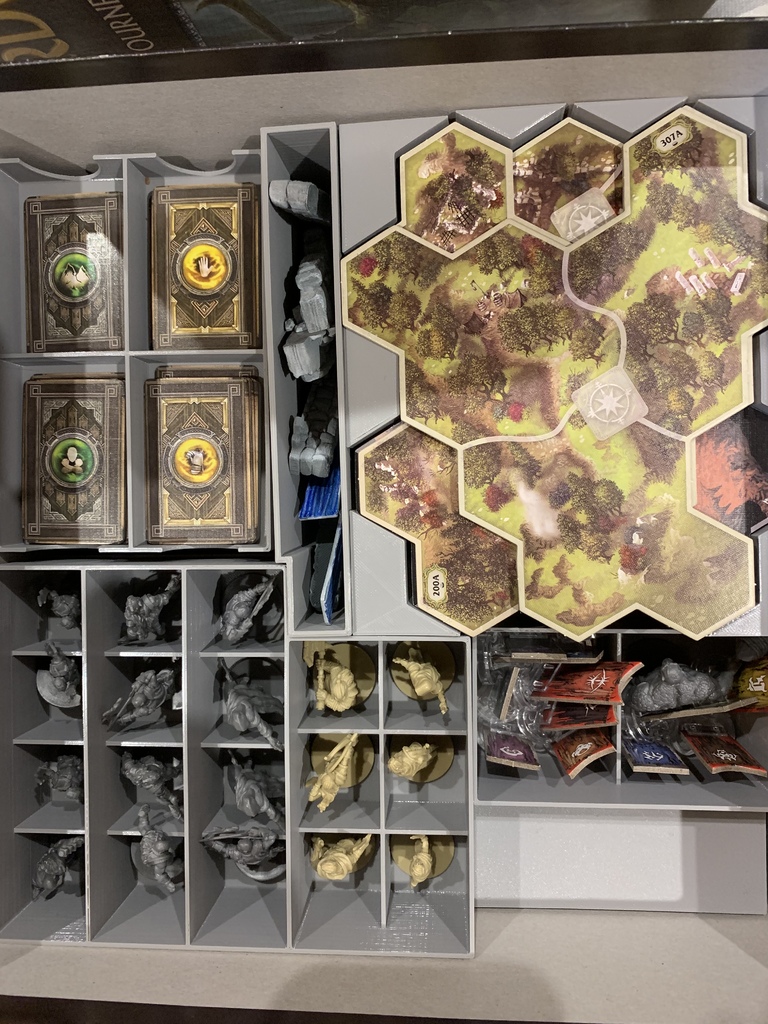 🌍 Journeys in Middle Earth Terrain and Tile Organizer・Free 3D File for ...