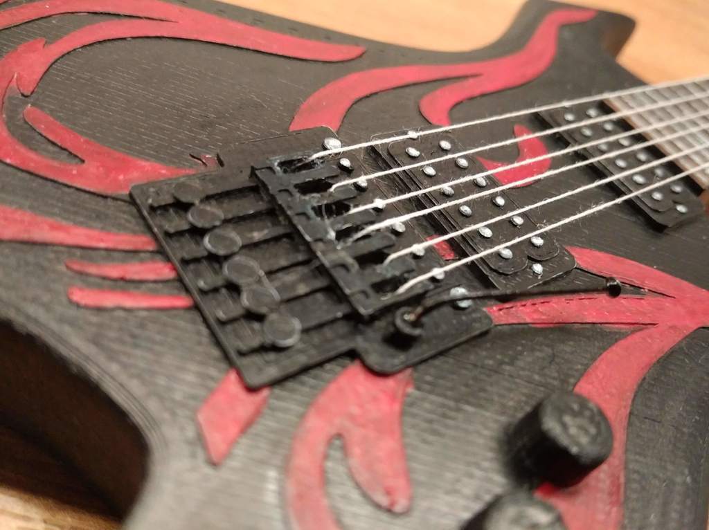 🤑 Bc Rich Warlock mini Guitar model・Free STL File for 3D printing・Cults