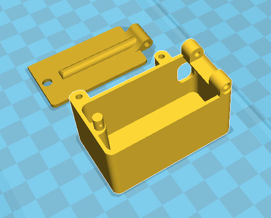 📻 Radio box for RC Model car Capricorn 803 + 803EP On-Road 1:8・Free STL ...