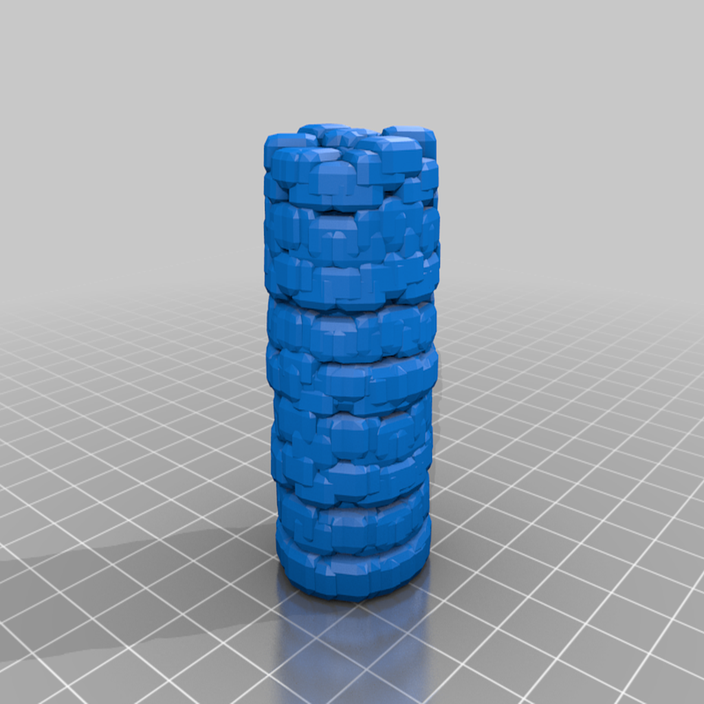 Free 3D file Terrain - Stone Columns 🏛️ ・3D printing template to ...