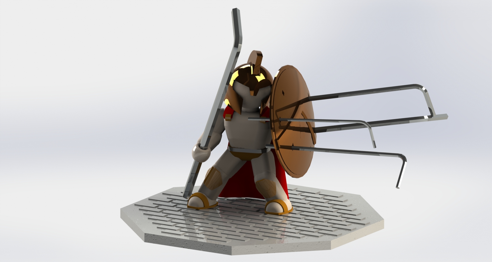 STL file Spartan Tool Holder 🔧 ・3D printing model to download・Cults