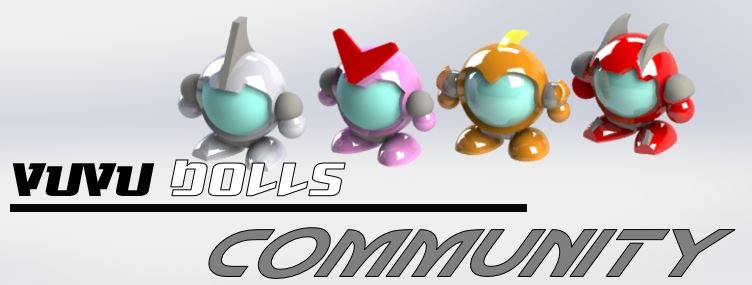 Archivo STL gratis VuVu Doll Fighter set 1 🎲 ・Plan para descargar y ...