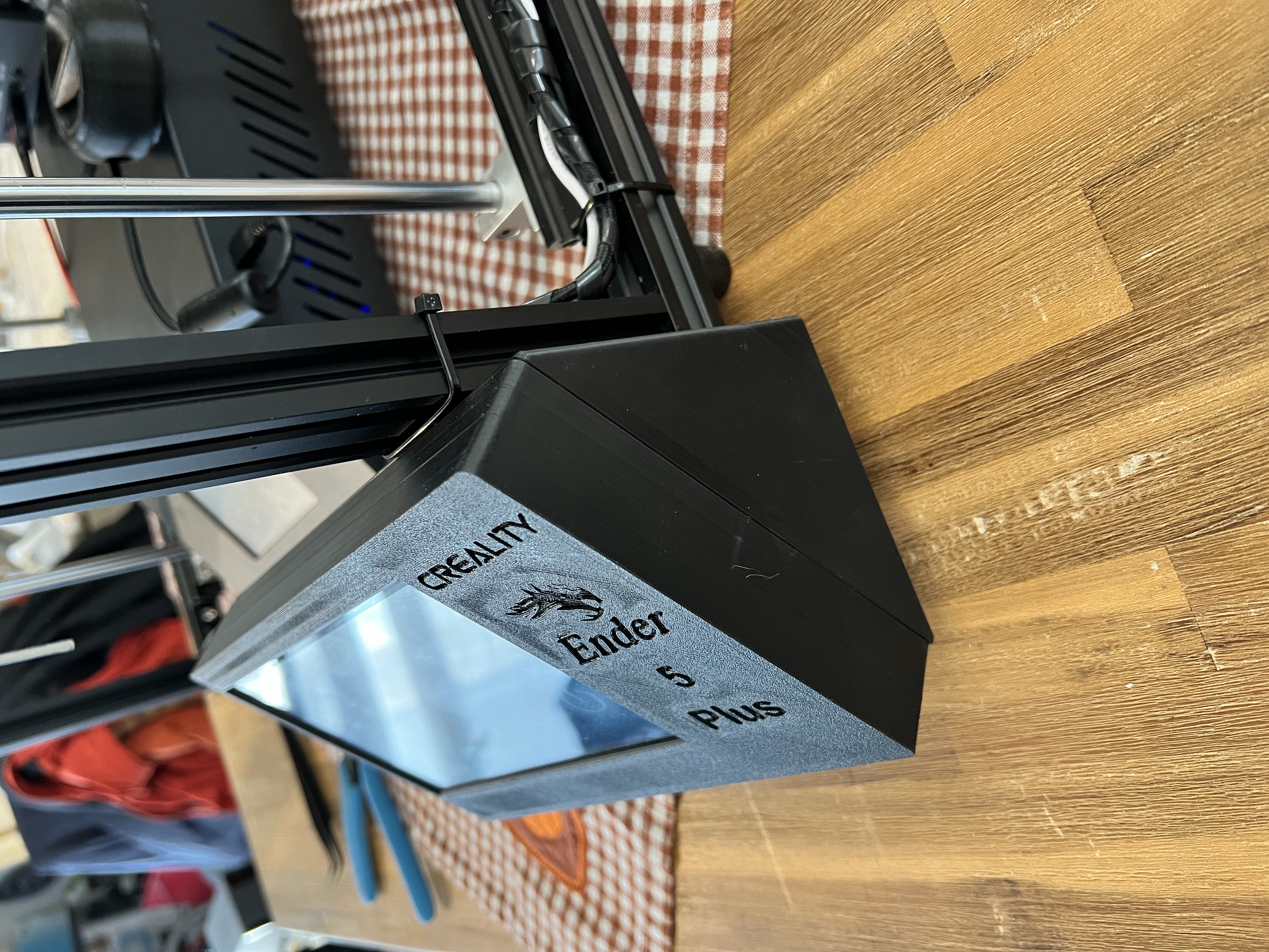 Creality Ender 5 Plus Elecrow Touch Case 7 inch・ STL File for ・Cults