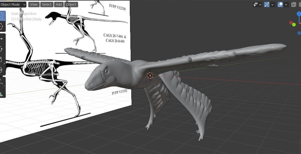 Free STL file microraptor 🦖 ・3D print design to download・Cults