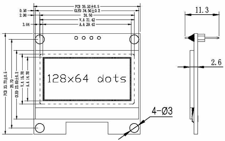 🔧 OLED-Case SH1106 SSD1306 1.3"・Free 3D File for ・Cults