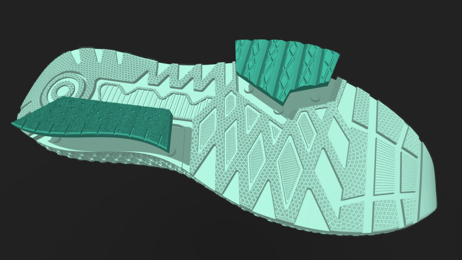 STL file Sneakers Futurecraft 4D sport sole size 40 3d printed model 👟 ...