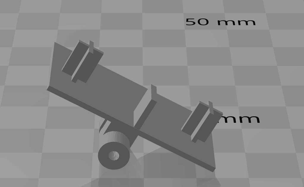 🪶 FMS Ranger 1200 - Wing Strut Base・Free 3D File for ・Cults