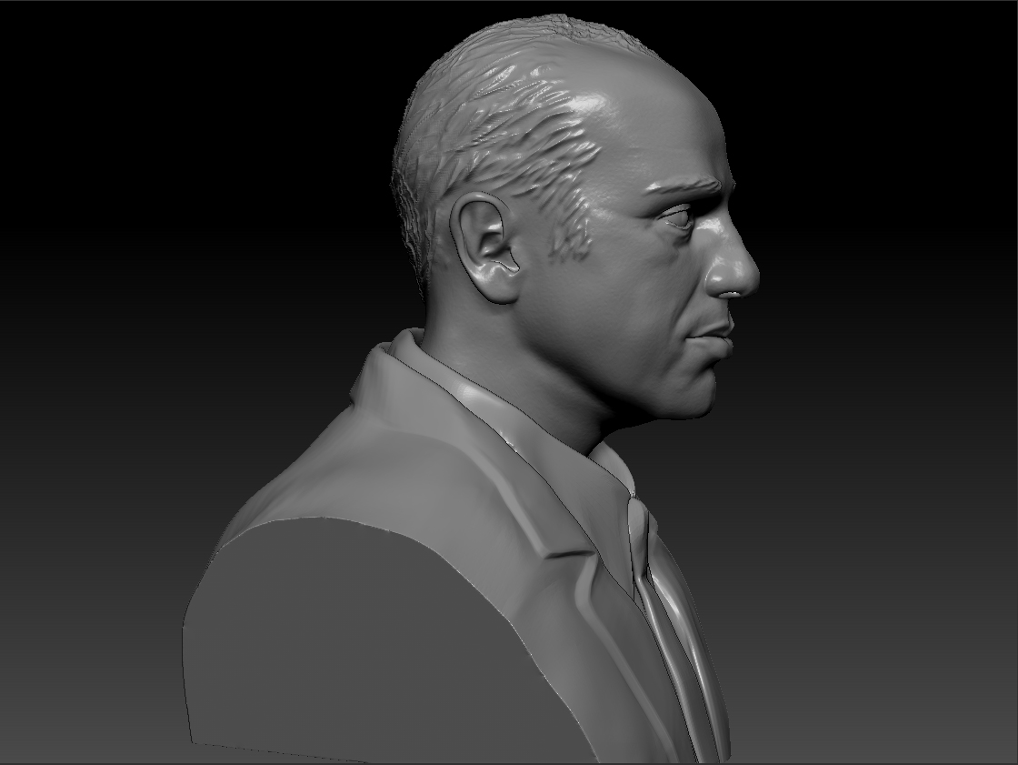3D file Al Capone 3d model bust 👤 ・3D printable model to download・Cults