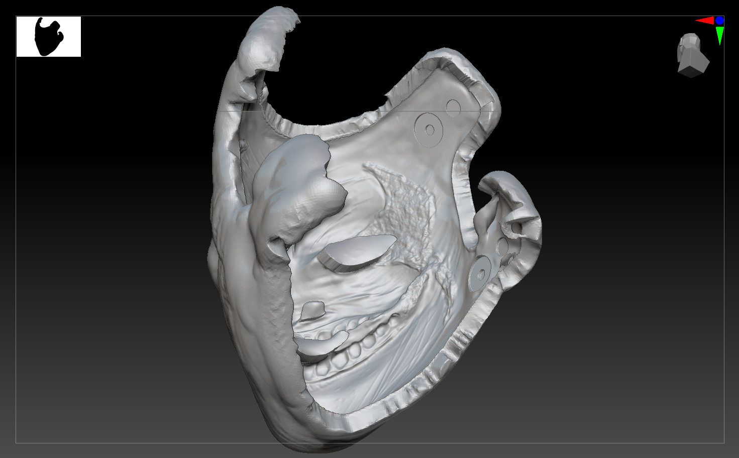 🤼 WWE Bray Wyatt Fiend Mask・ 3D File for ・Cults